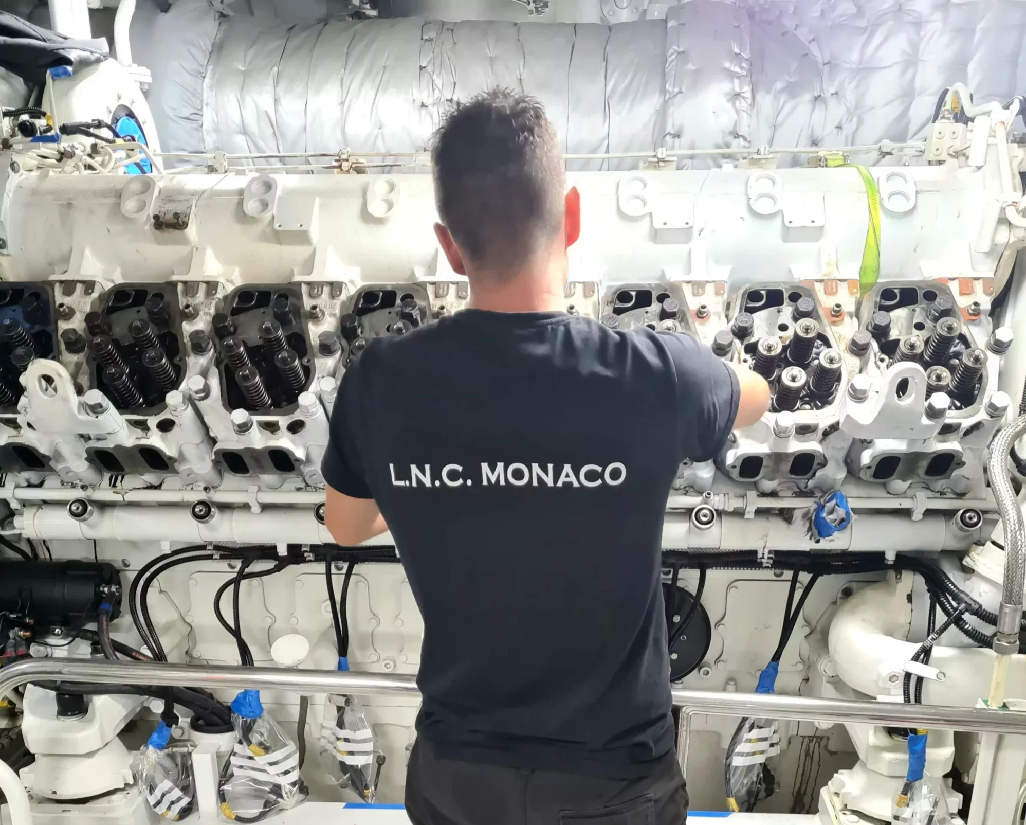 Réparation, maintenance et refit de yacht - LNC Engineering Monaco
